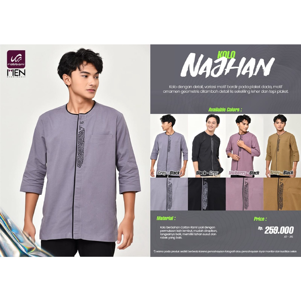 Jual RABBANI / BAJU KOKO / KOLO NAJHAN | Shopee Indonesia