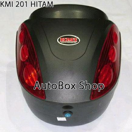 Jual Box Motor Kmi 201,301 WARNA HITAM/PUTIH DAN BOX TENGAH KMI | Shopee Indonesia