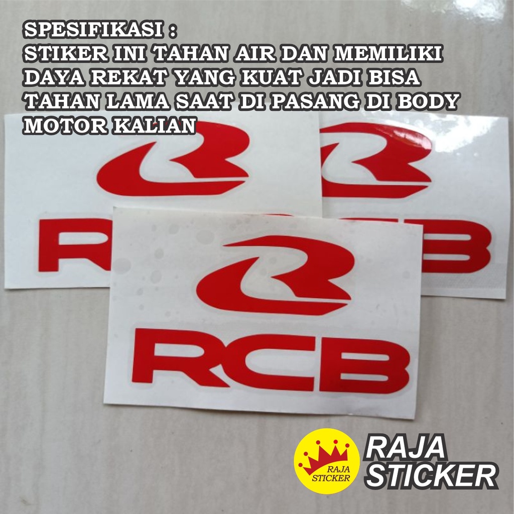 Jual STIKER STICKER CUTTING RCB MURAH | Shopee Indonesia