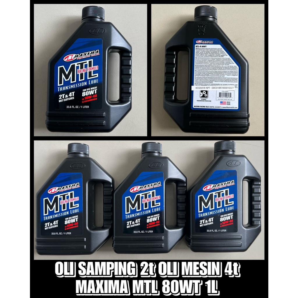 Jual OLI MESIN MAXIMA MTL OLI MTL GEARBOX MAXIMA | Shopee Indonesia
