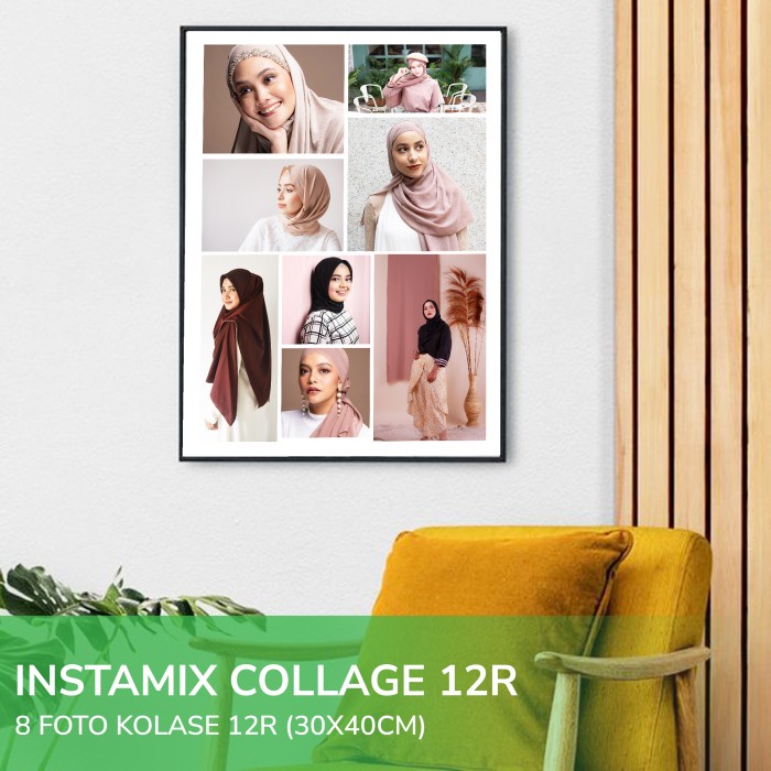 Jual Frame Foto Kolase 12R Cetak Foto Frame Kolase 30X40Cm | Shopee ...