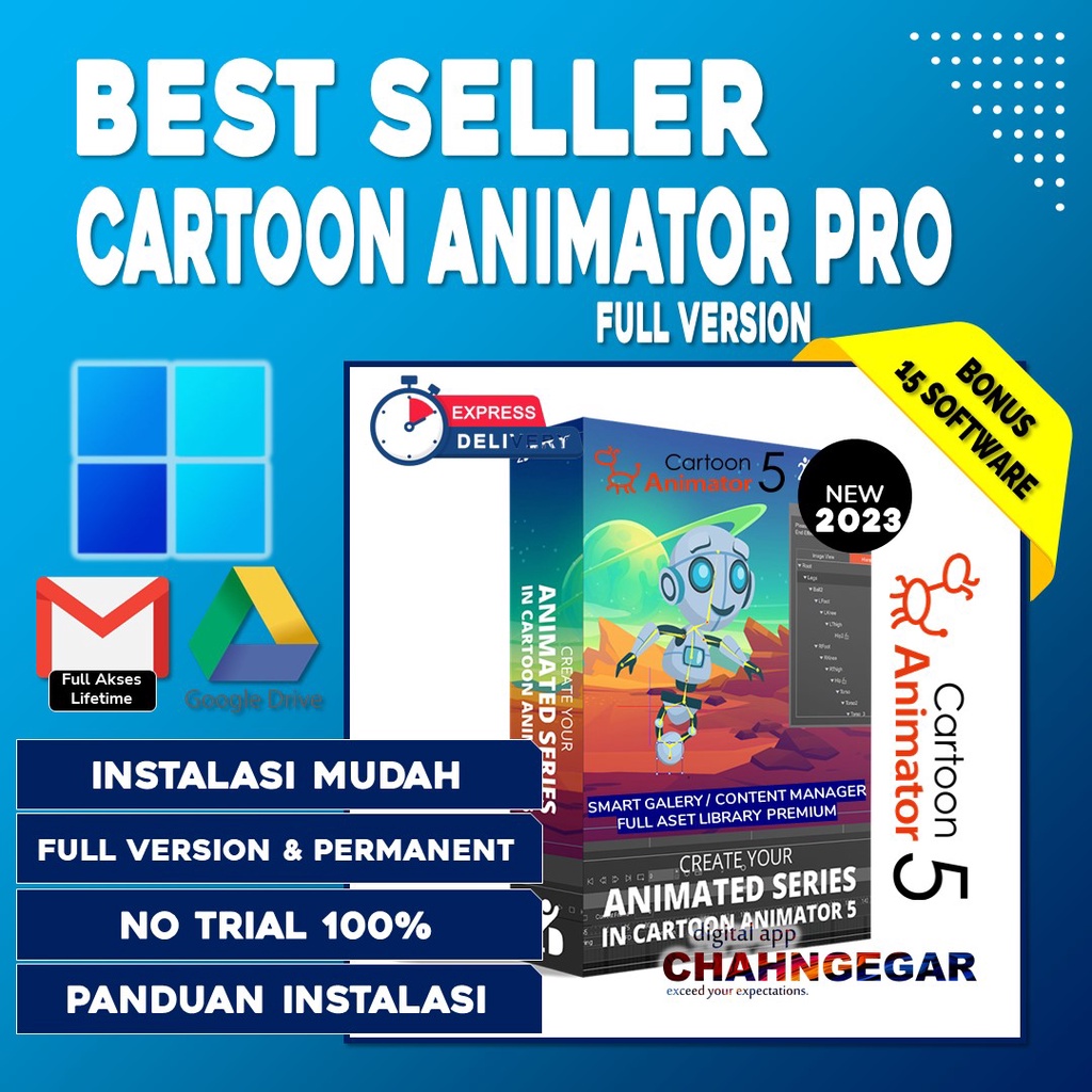 Jual Software Cartoon Animator 5 Profesional Full Version Lifetime Full ...