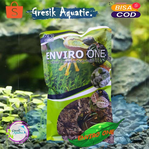Jual Enviro One (One Riset) - Media Tanam / Substrat Terrarium Vivarium 1 Liter | Shopee Indonesia