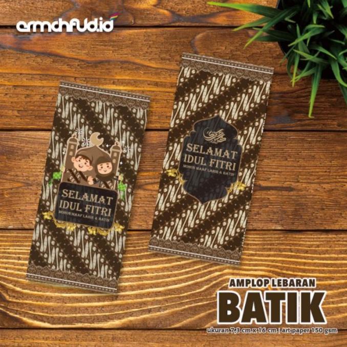Jual AMPLOP LEBARAN TERBARU AMPLOP LEBARAN BATIK LUCU ANGPAO LEBARAN ...