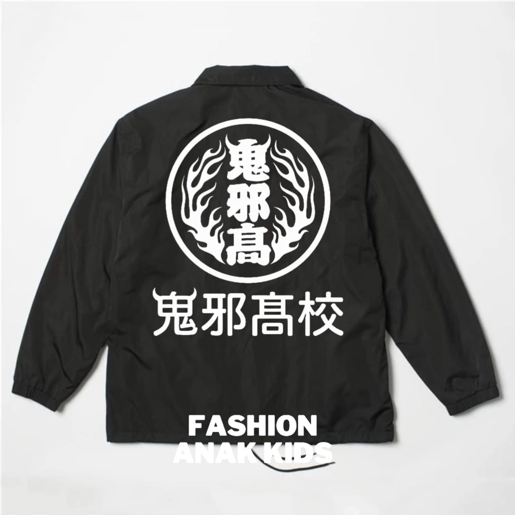 Jual (BISA COD) JAKET COACH SUZURAN HIGH AND LOW THE WORST OYA KAO HIGH ...