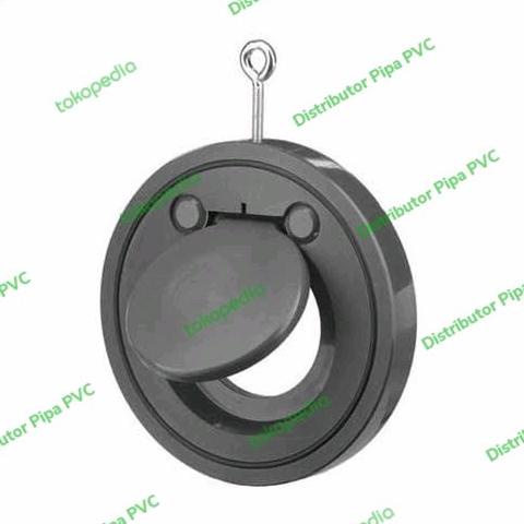 Jual Wafer Check Valve PVC 4 inch DN100 Fitting PVC Pipa PVC | Shopee ...