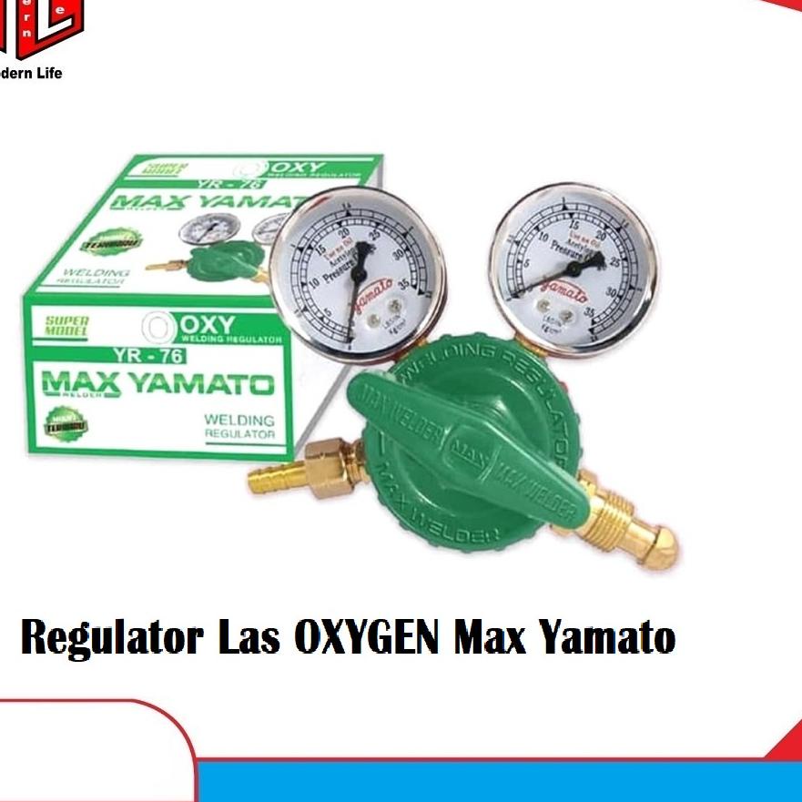 Jual ℗ REGULATOR LAS OXYGEN YAMATO / REGULATOR OKSIGEN YAMATO / REGULATOR OXY | Shopee Indonesia