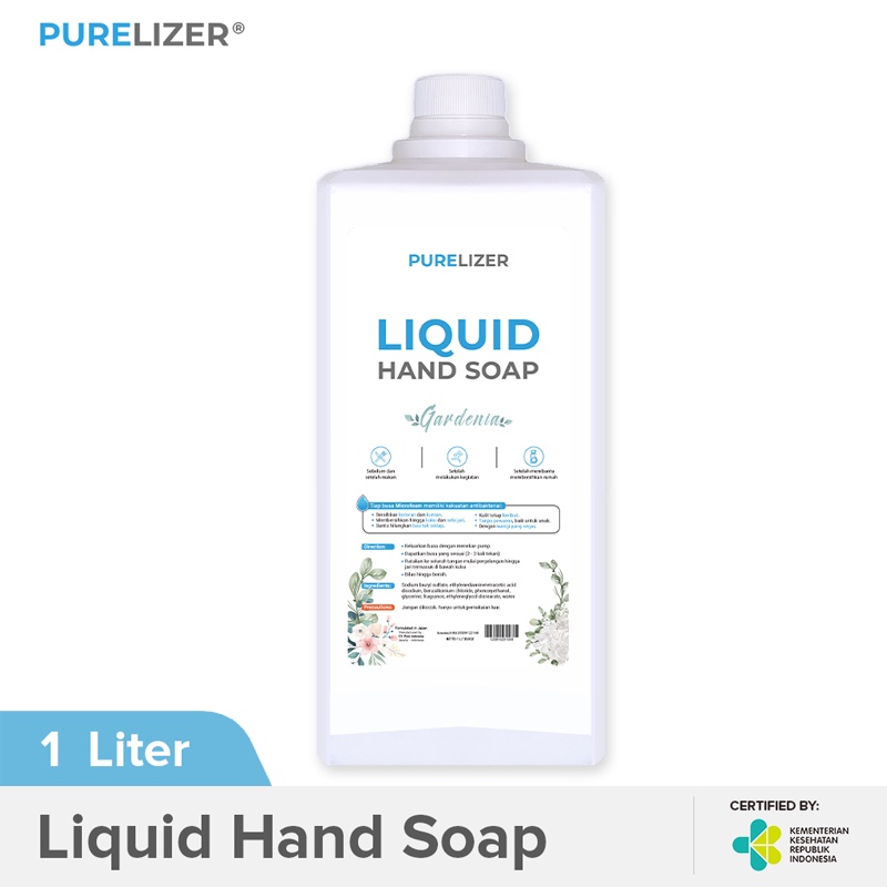 Jual PURELIZER Liquid Hand Soap 1 Liter Sabun Cuci Tangan Hand Wash ...