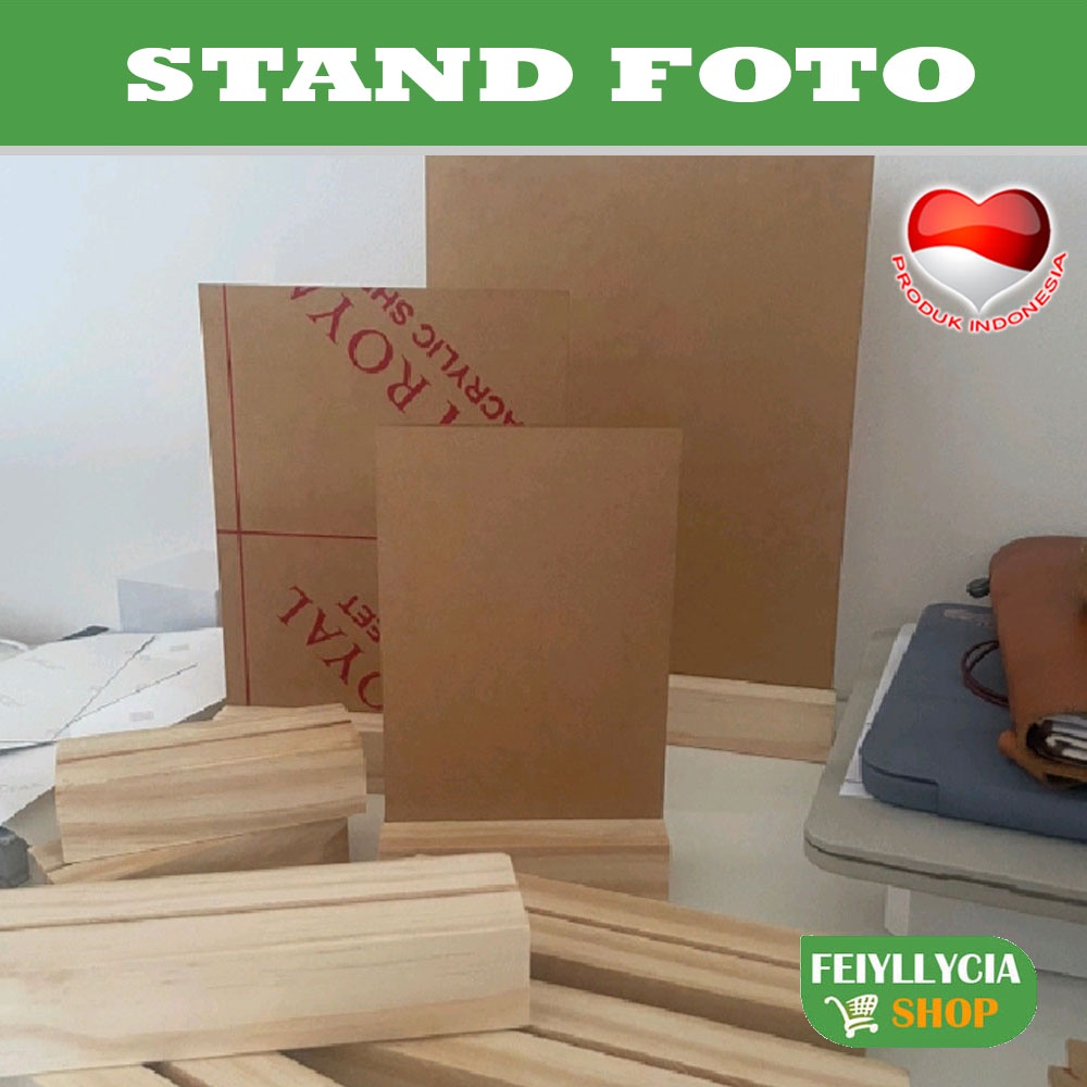 Jual STAND AKRILIK - STAND FOTO - PRICE TAG HOLDER - DUDUKAN AKRILIK ...