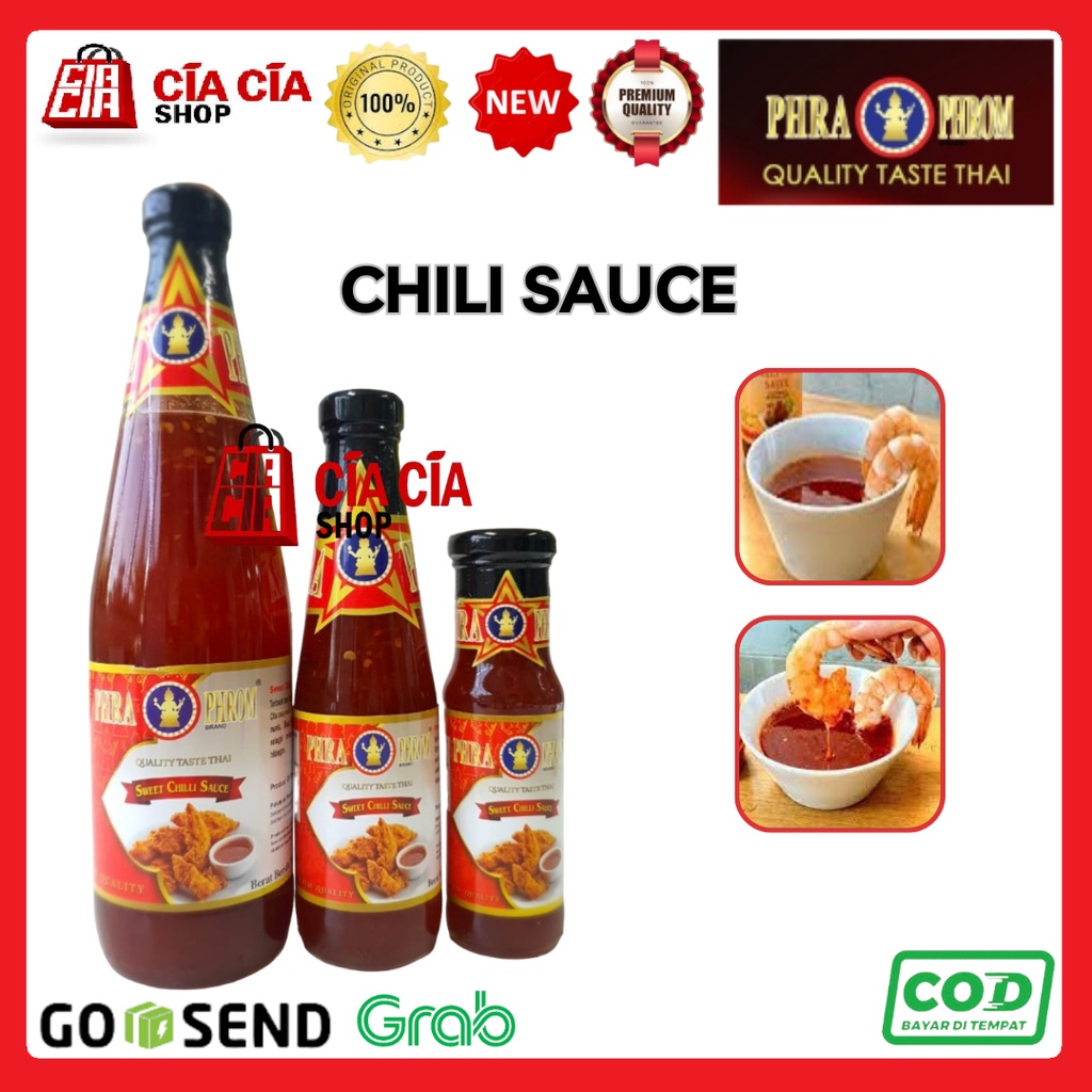 Jual Phra Phrom Sweet Chili Sauce 700 gr Sambal Pedas Manis Thai Sweet ...