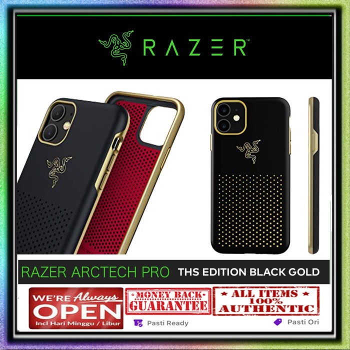 Jual iPhone 11 Case RAZER ARCTECH PRO THS EDITION (ORIGINAL) | Shopee ...