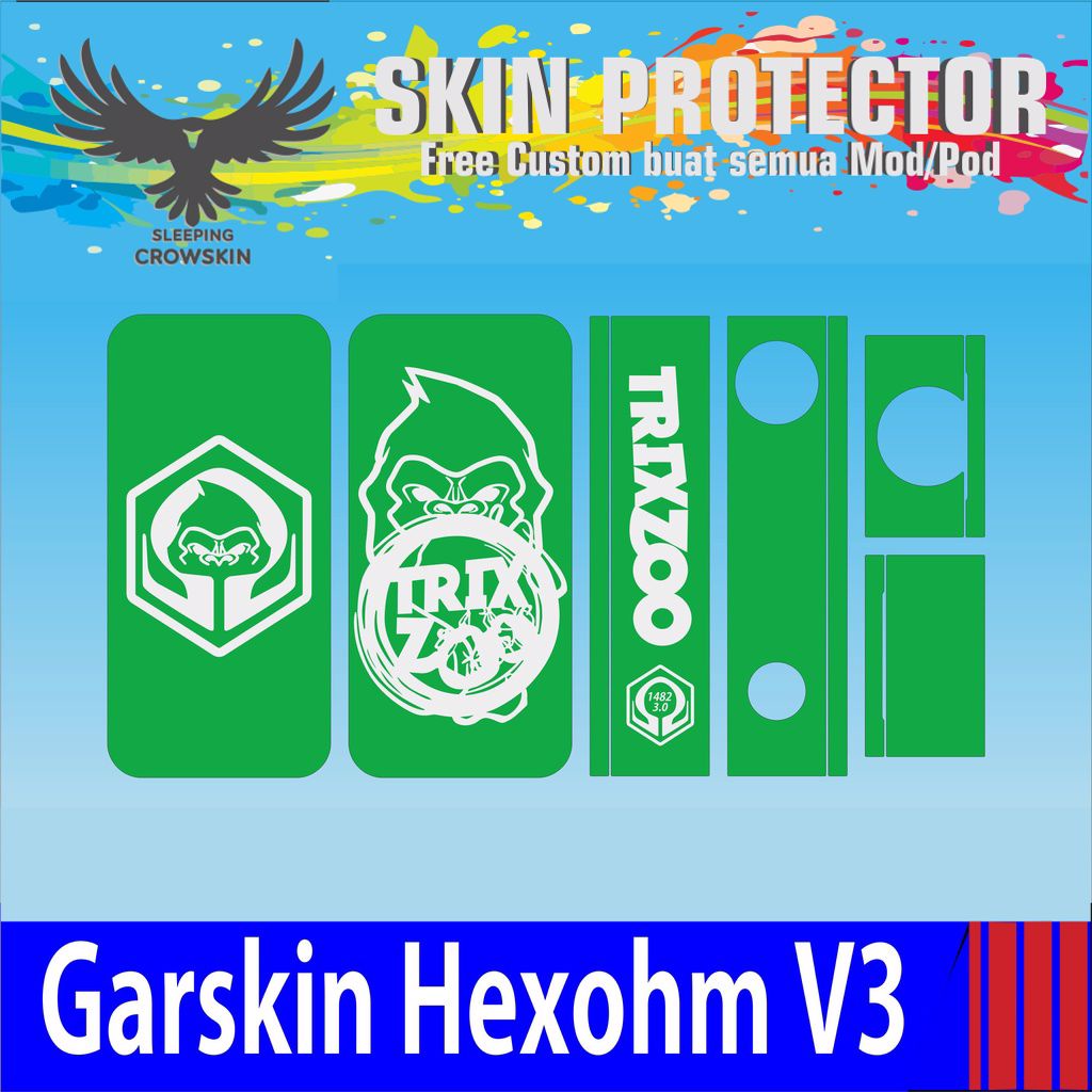 Jual SKIN Premium Garskin/Stiker Hexom V3 Hex angels Custom & Bayar ...
