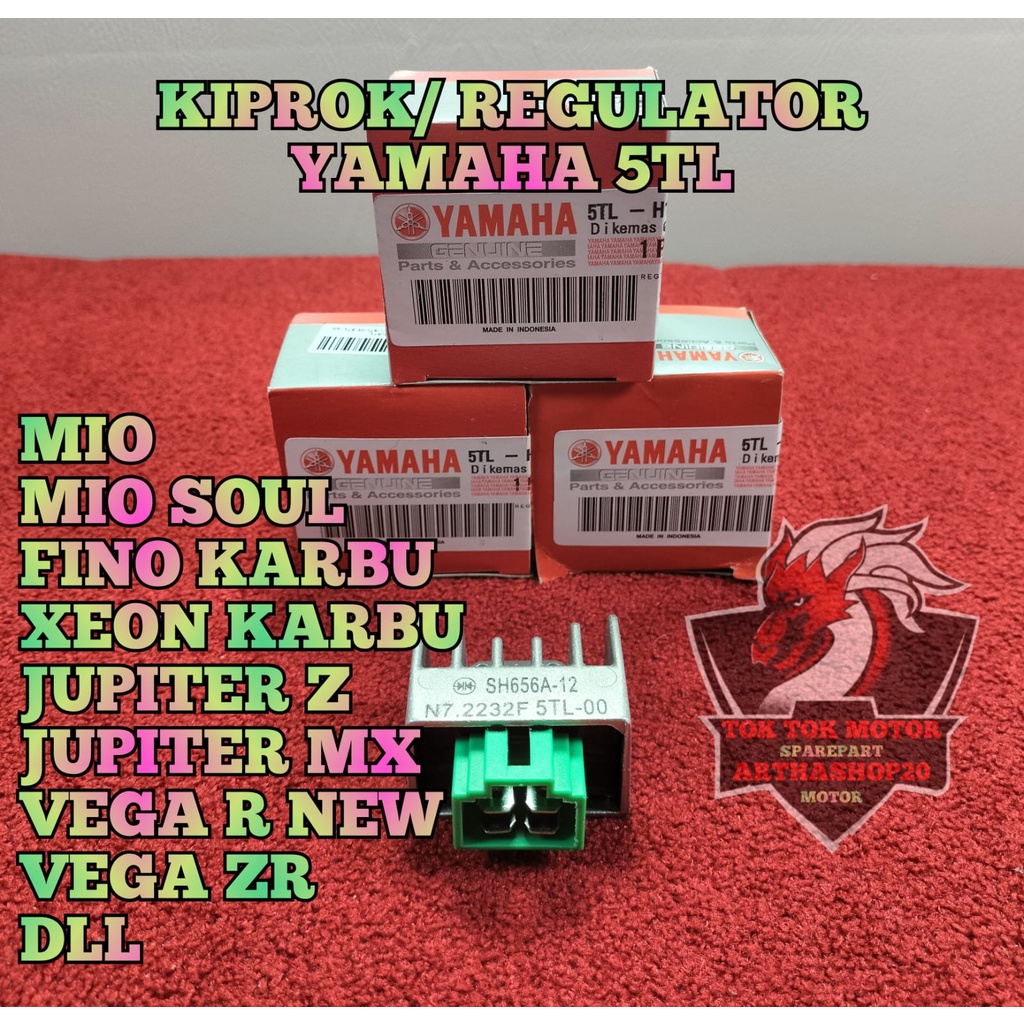 Jual KIPROK REGULATOR 5TL Asli Original Motor YAMAHA MIO Lama Sporty ...