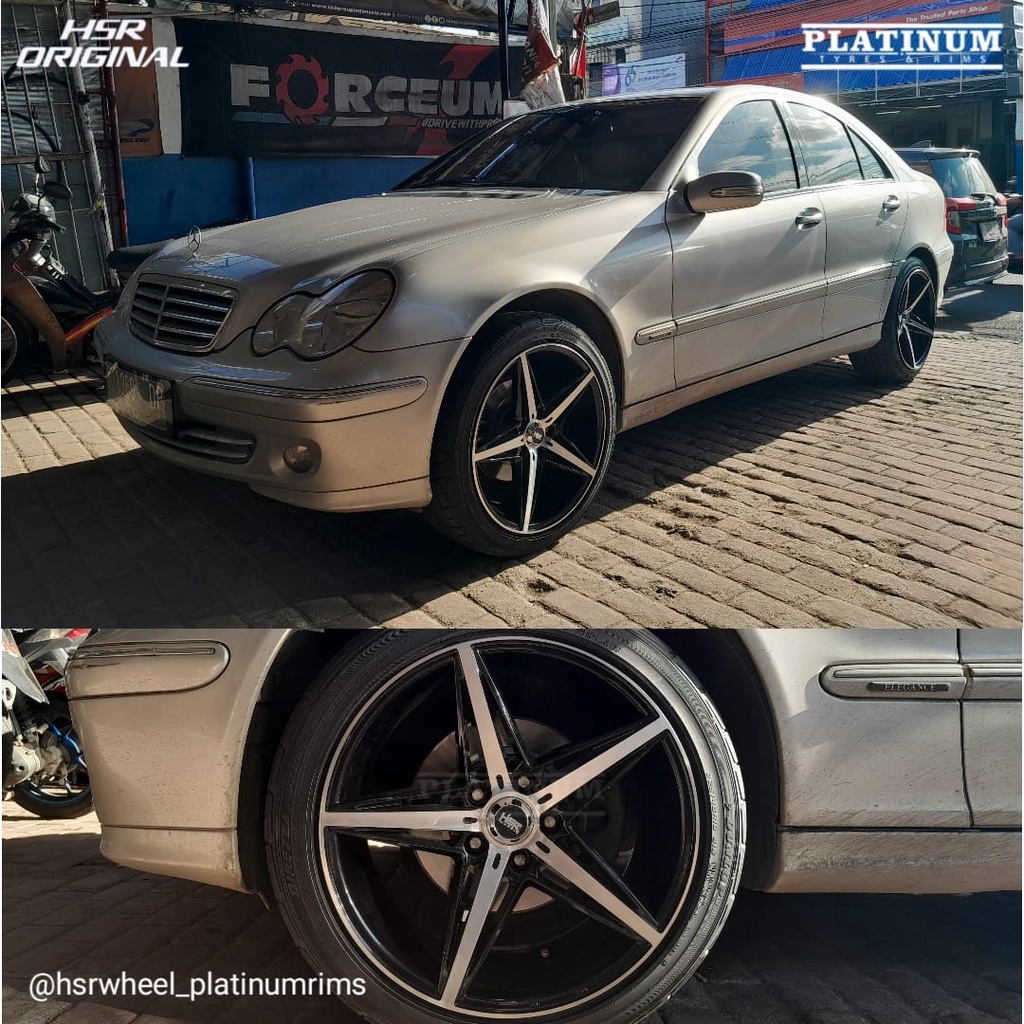 Jual VELG MOBIL VELG MOBIL CONCAVE ORI HSR WHEEL TIPE BECO R18 RING 18 ...