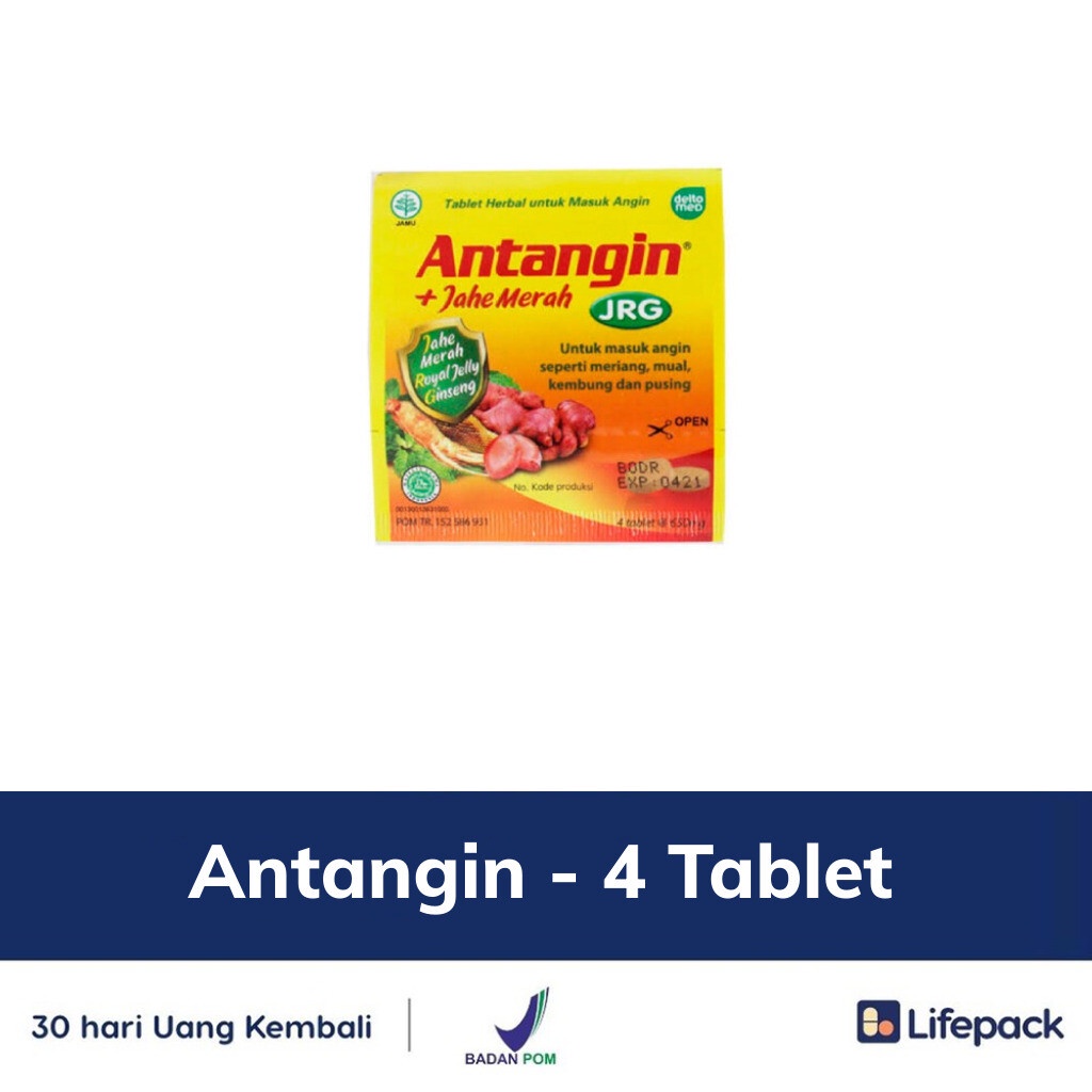 Jual Antangin - 4 Tablet - LIFEPACK | Shopee Indonesia