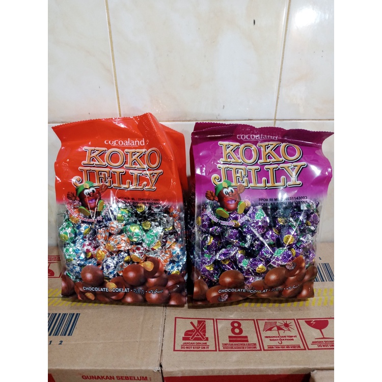 Jual Koko Jelly Malaysia 720 - 750 gr Isi Kacang Raisin Kismis ...