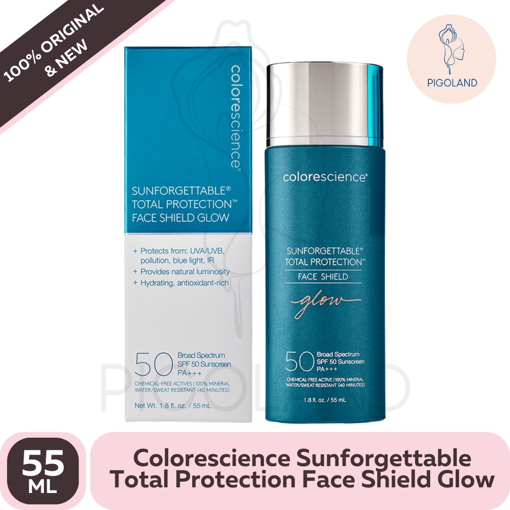 Jual Colorescience Sunforgettable GLOW Total Protection SPF 50 FACE ...