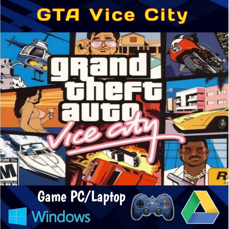 Jual GTA Vice City - GRAND THEFT AUTO VICE CITY - PC & Laptop Games ...
