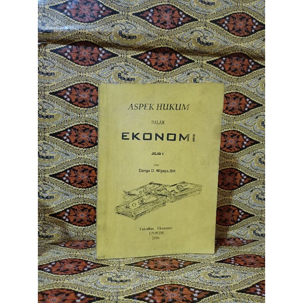 Jual BUKU ASPEK HUKUM DALAM EKONOMI JILID 1-DARGA D.WIJAYA | Shopee Indonesia