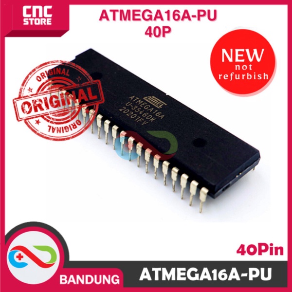 Jual Jual Atmega16a Pu Atmel Atmega16 Mcu Avr Dip 40 New Original Murah