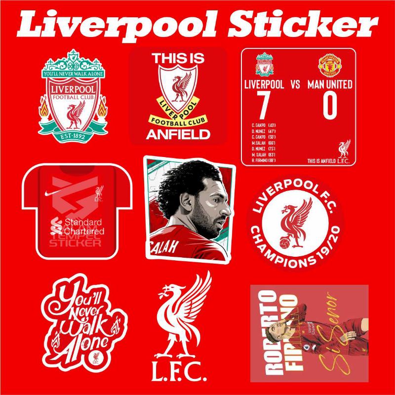 Jual Stiker bola Liverpool Vinil Glosi Murah Aesthetic | Shopee Indonesia