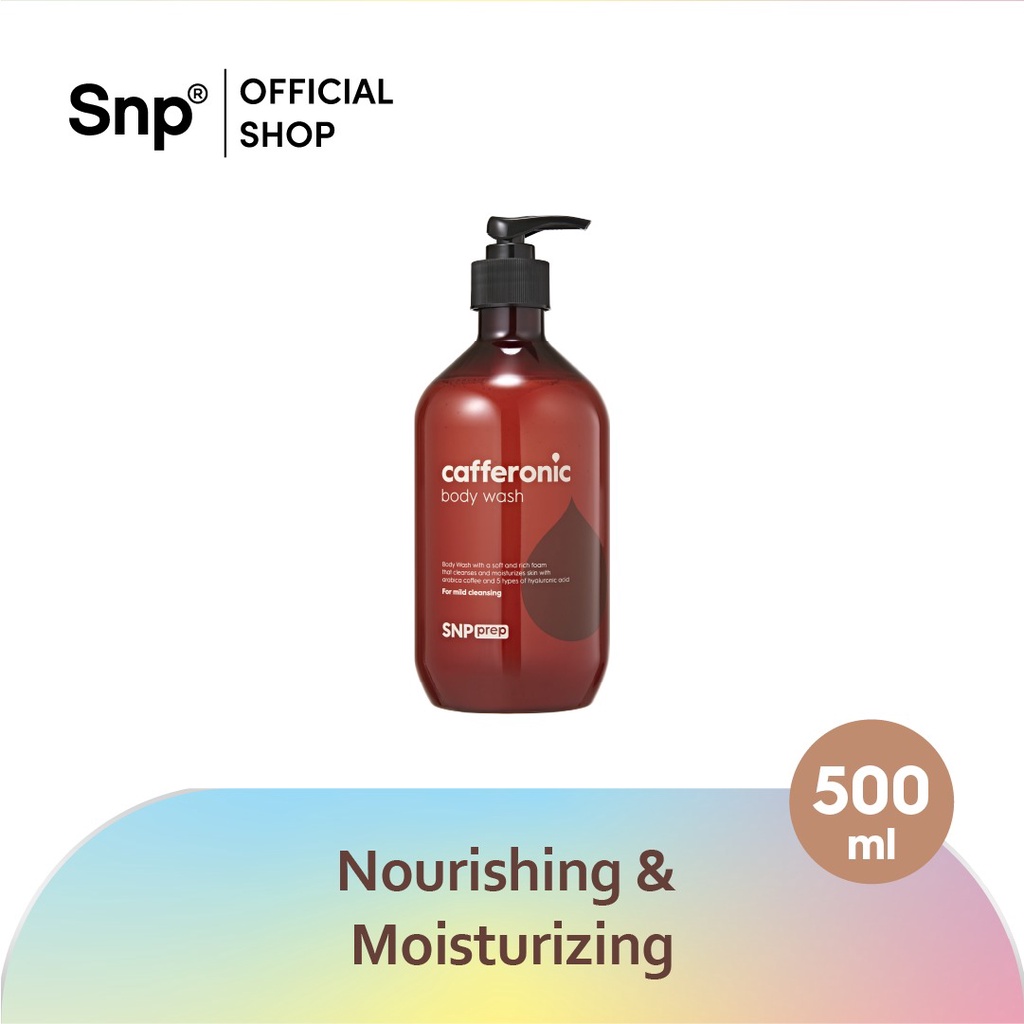 Jual SNP PREP Cafferonic Body Wash | Shopee Indonesia