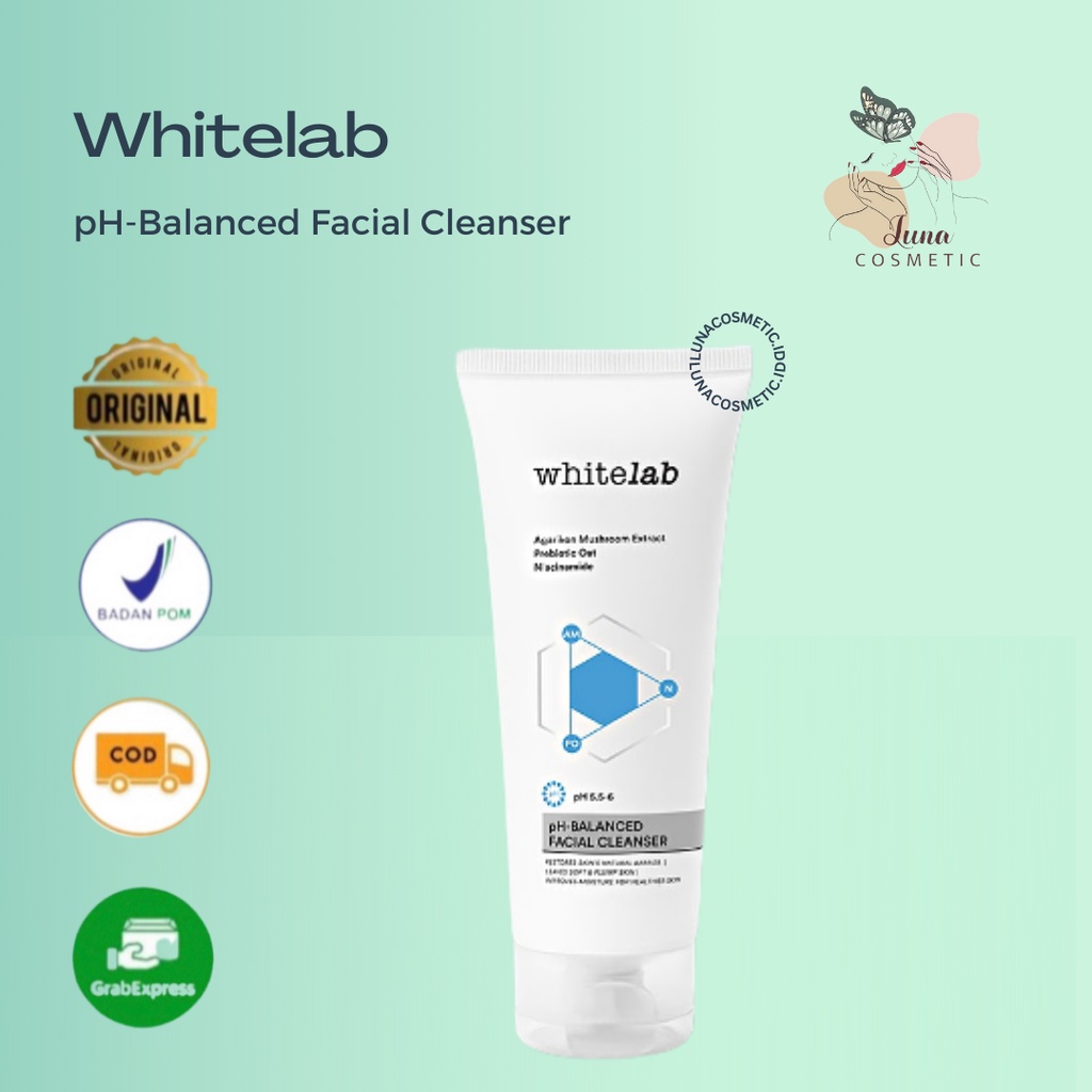 Jual Whitelab pH-Balanced Facial Cleanser - Sabun Cuci Muka pH Seimbang ...