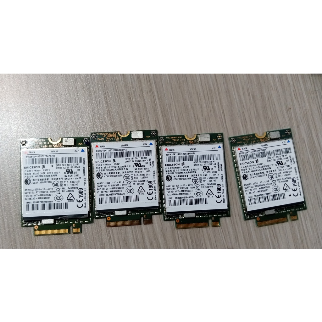 Jual Modul card 3G WWAN Ericsson THINKPAD LENOVO W540 T440 X240 L440 ...