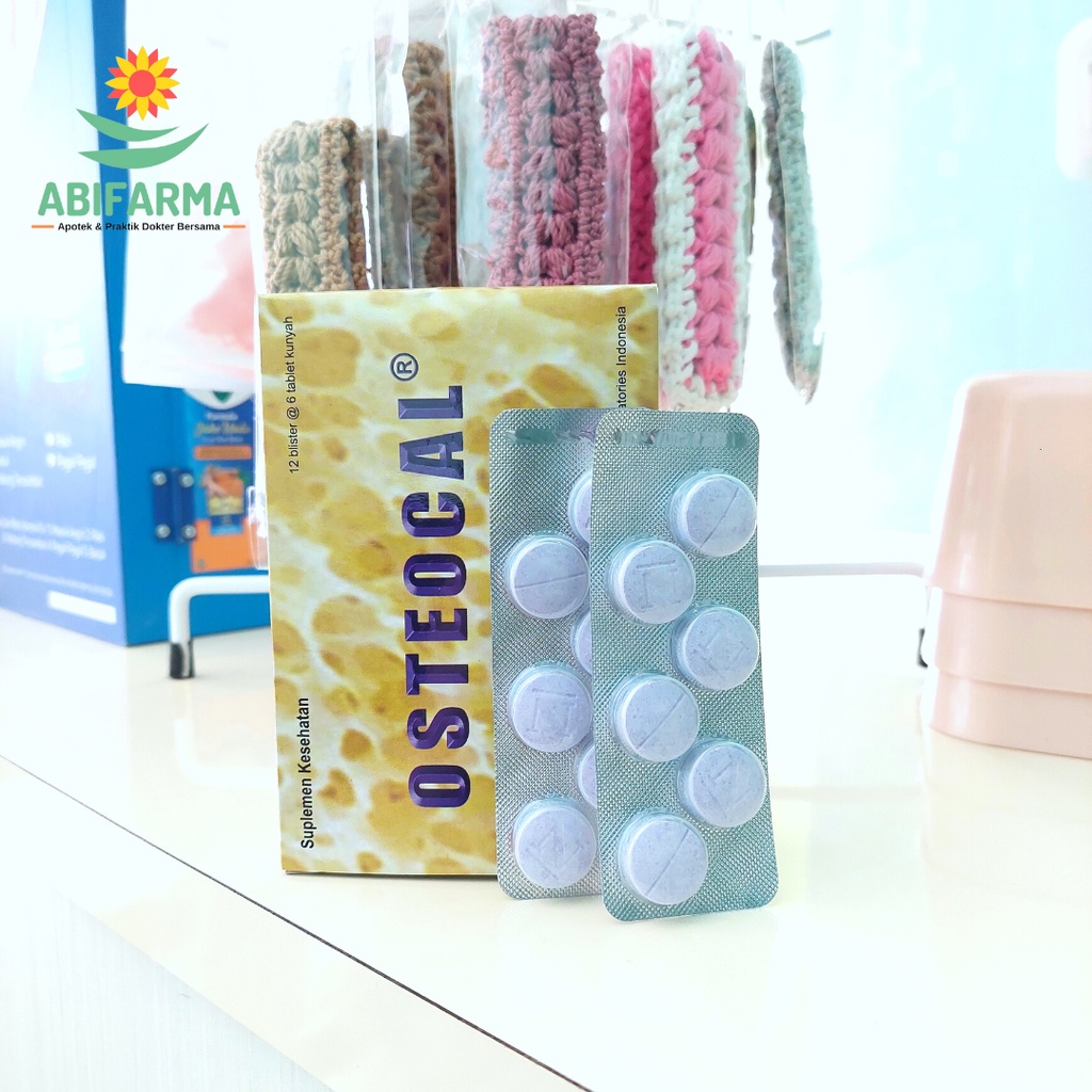 Jual Osteocal Strip 6 Tablet Kunyah / Vitamin Tulang | Shopee Indonesia