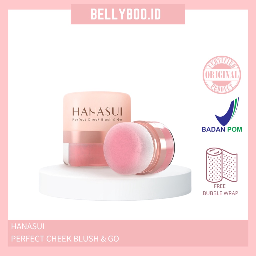 Jual HANASUI Perfect Cheek Blush & Go / Blush On | Shopee Indonesia