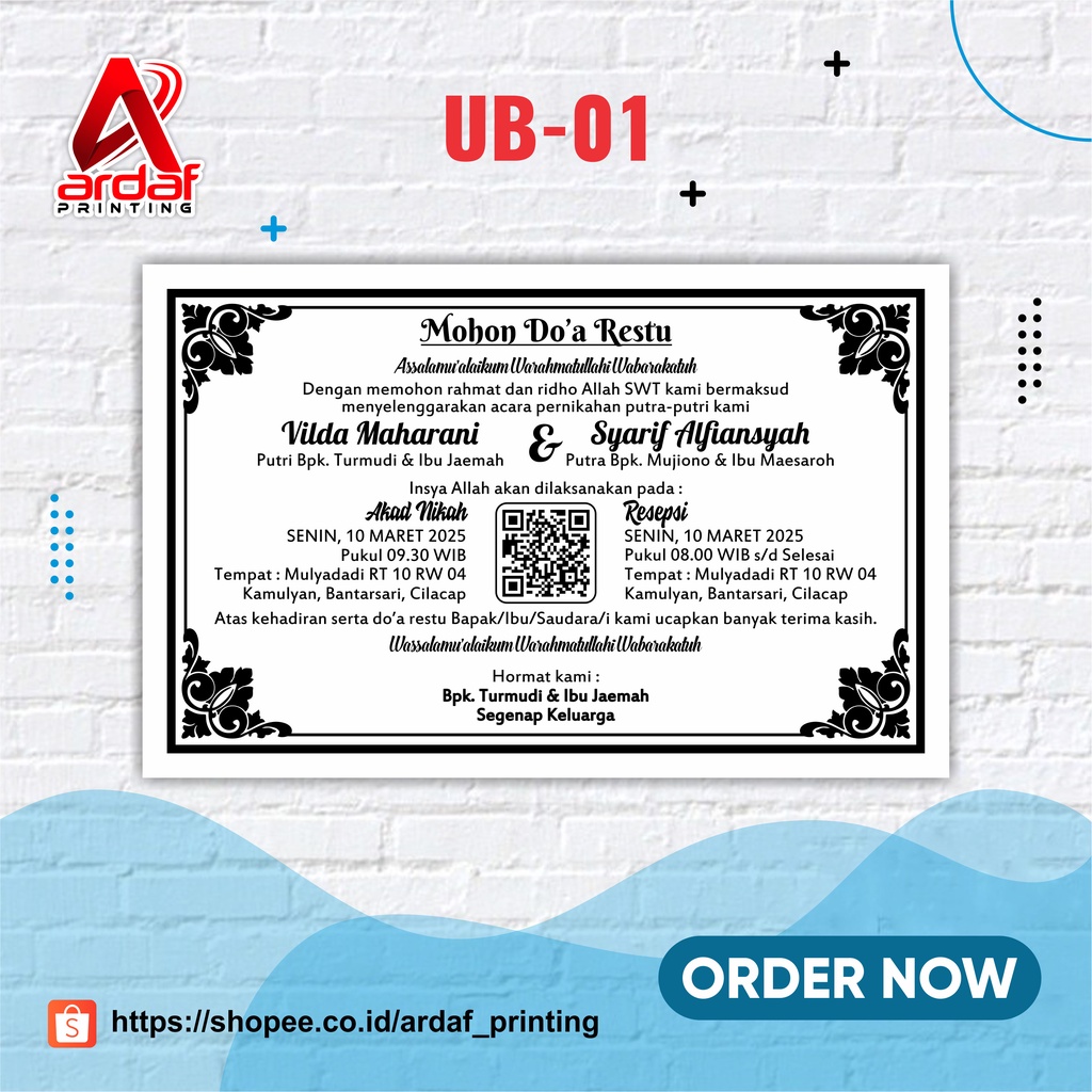 Jual Undangan Besek | Undangan Sorogan | Undangan Punjungan | Undangan ...