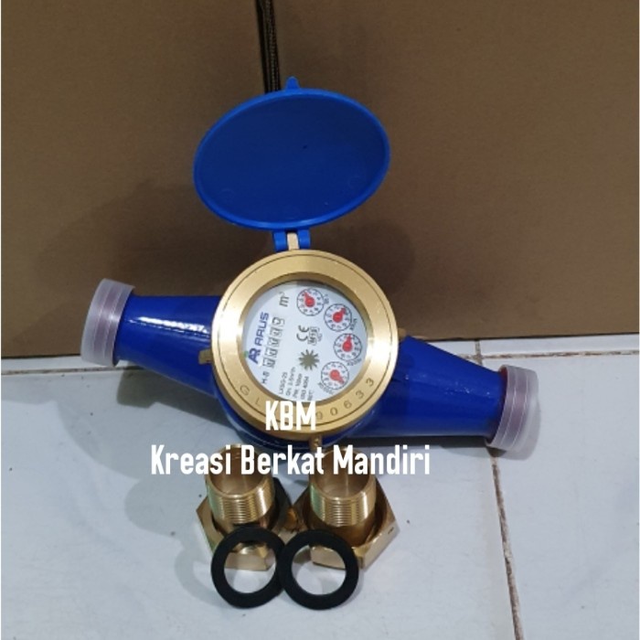 Jual Terlaris Meteran Air 1 Inch Dn25 / Water Meter 1" Inch / Flowmeter ...