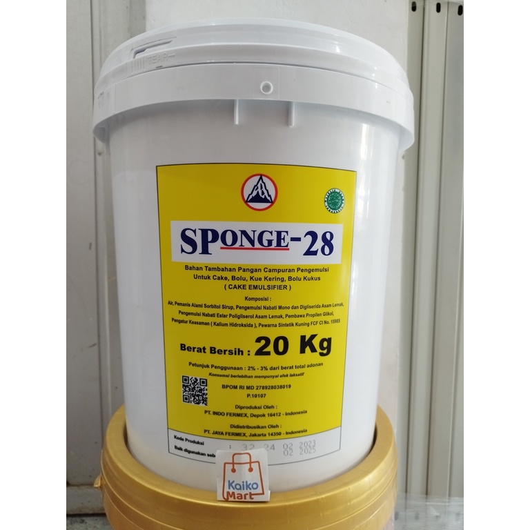 Jual Sponge 28 / Cake Emulsifier Repack | Shopee Indonesia