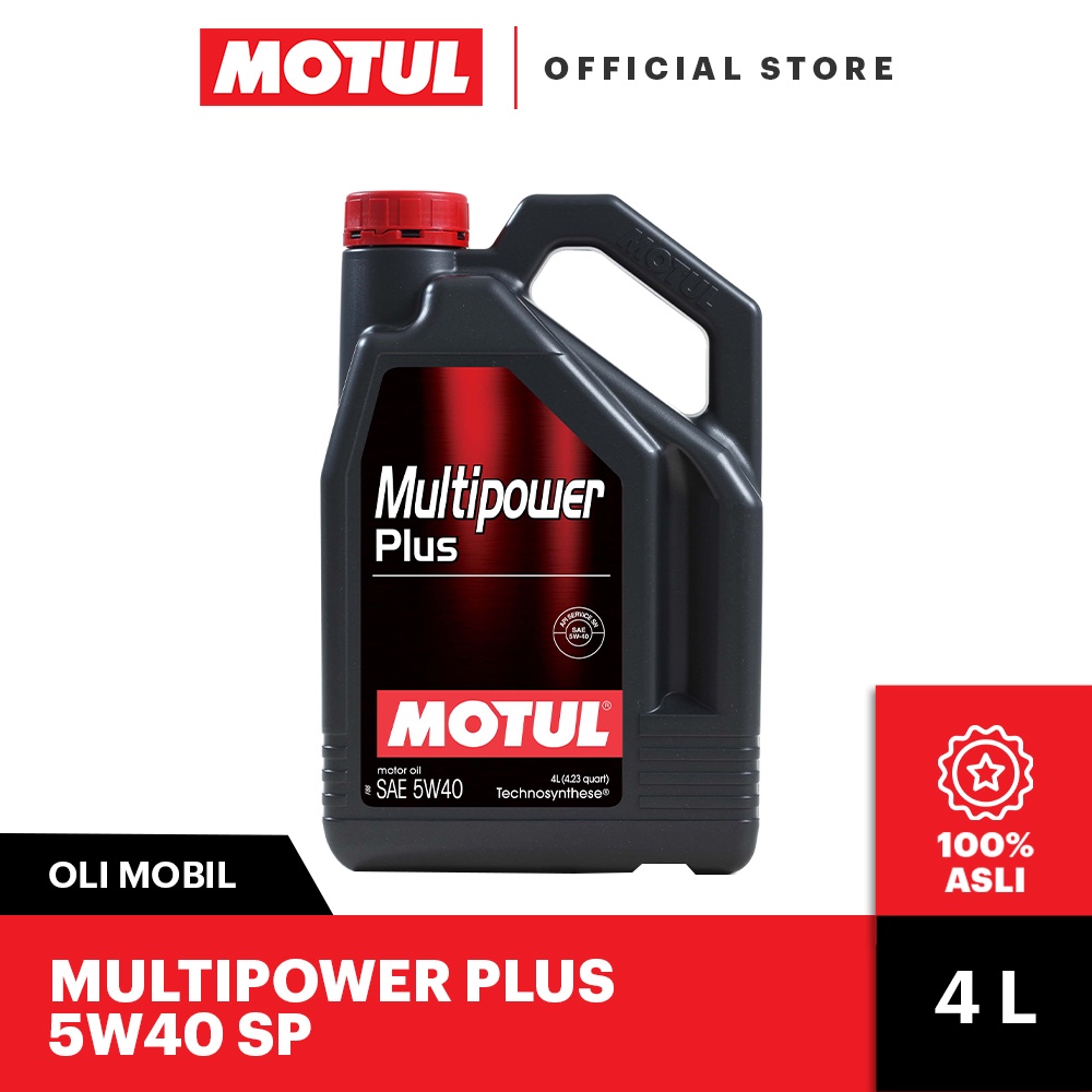 Jual Oli Mobil Motul MULTIPOWER PLUS 5W40 SP 4L | Shopee Indonesia