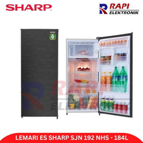 Jual LEMARI ES SHARP SJN 192NHS / SJN 192 NHS / 184 LITER | Shopee ...