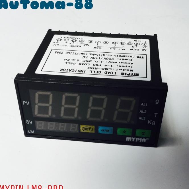 Jual Digital Weighing Loadcell Load Cell Indicator Display Timbangan ...