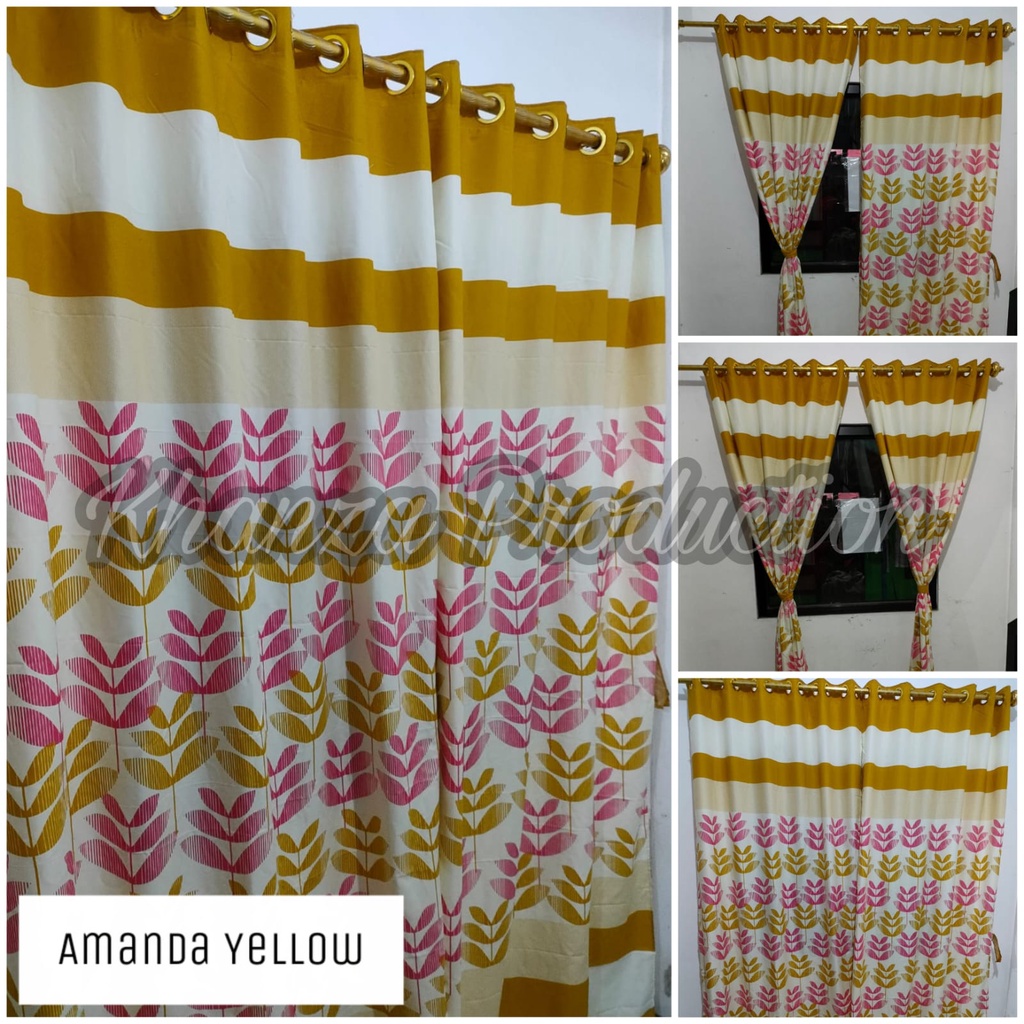 Jual Jual Gorden Hordeng Smokring 12 Ring 6 Gelombang Bisa Jendela ...