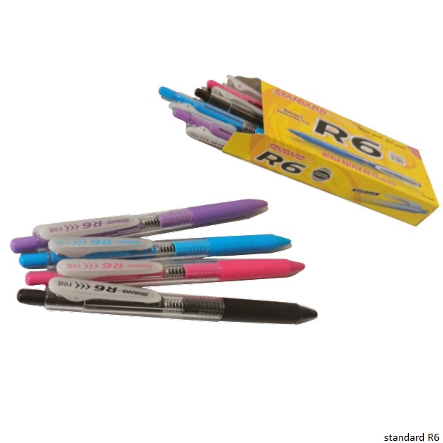 Jual Pulpen Cetek Standard R6 Fine - Ballpoint Fancy Cetekan Smart ...