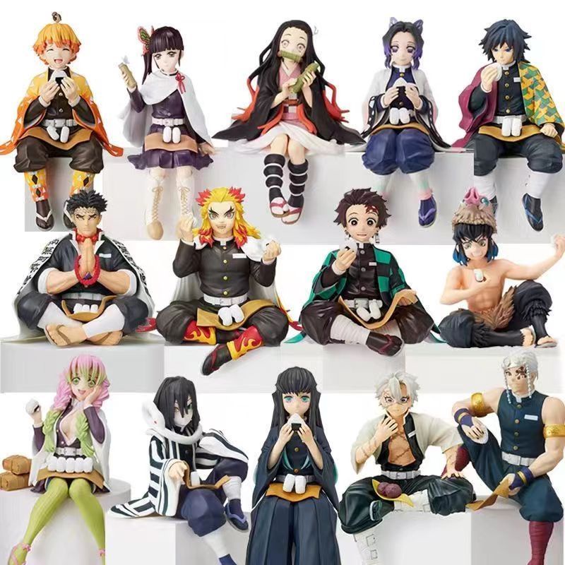 Jual Demon Slayer Kimetsu No Yaiba Mainan Figure Demon Slayer Eat Rice ...