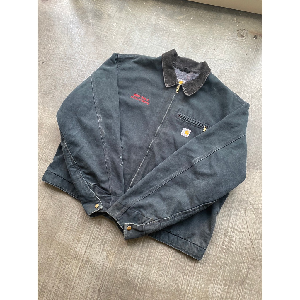 Jual Carhartt Detroit jacket J01 BLK! | Shopee Indonesia