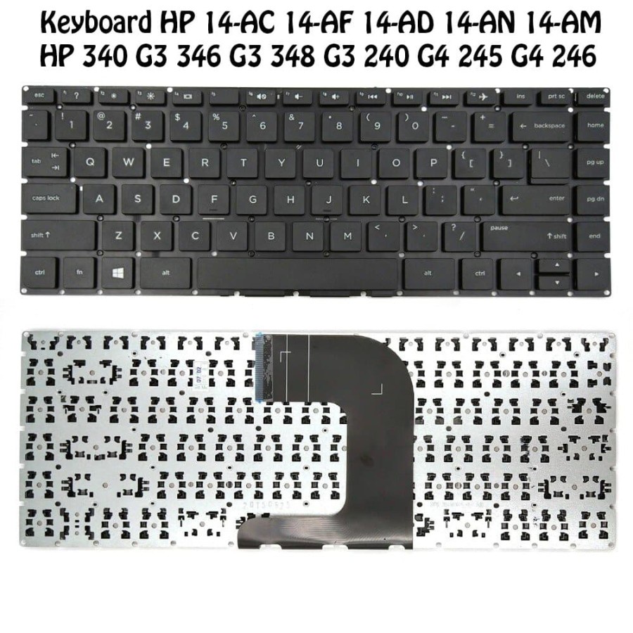 Jual KEYBOARD ORIGINAL HP 340 G3 346 G3 348 G3 240 G4 245 G4 246 G4 340 ...