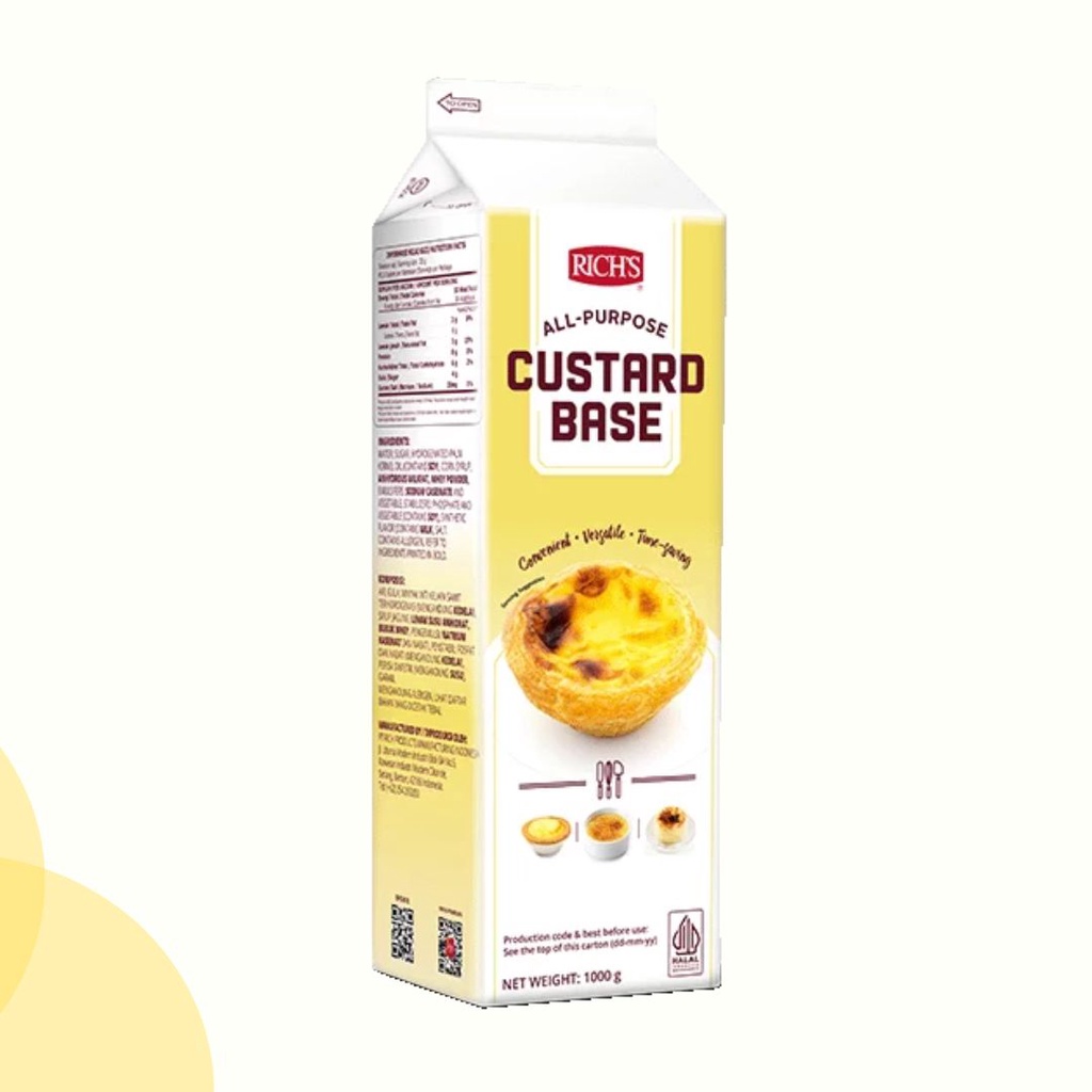 Jual Rich's Custard Base Non Diary | Shopee Indonesia