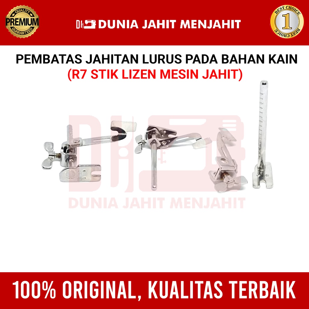 Jual R7 Stik Lizen Mesin Jahit - Pembatas Jahitan Lurus Pada Bahan Kain ...