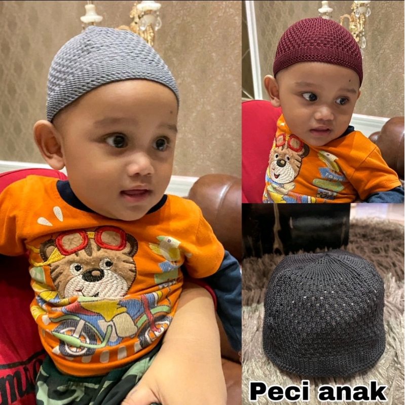 Jual (BAYI 0 - 3 TAHUN) PECI RAJUT SUPER TEBAL PREMIUM NANAS ARIFIN ...