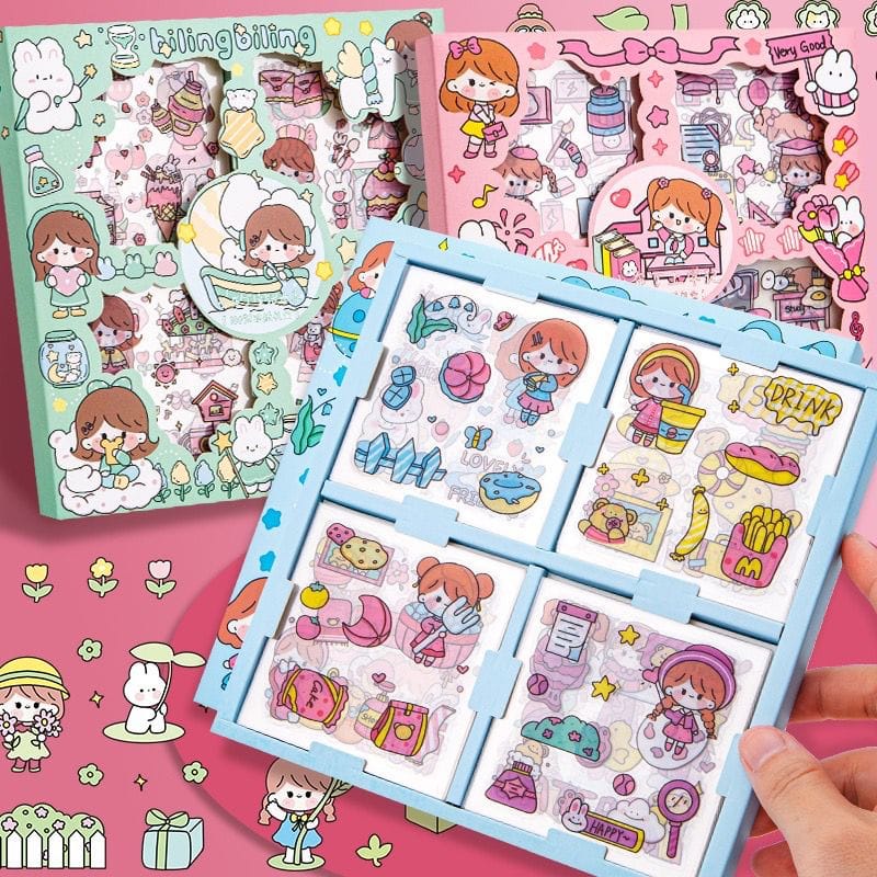 Jual Sticker Waterproof Momo Original 100% Segel Pabrik isi 100 Lembar ...