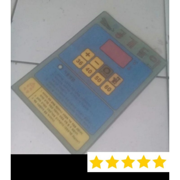 Jual stiker layar panel mesin nitrogen zetboy | Shopee Indonesia