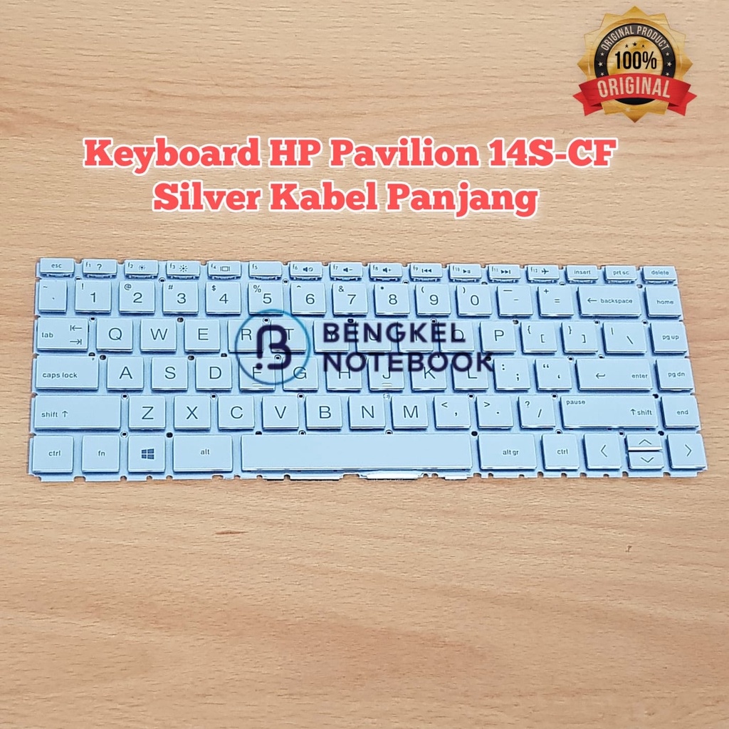 Jual Keyboard HP Pavilion 14S-CF 14S-DK 14-BW 14S-CK 14S-DF 14S-DG 14S ...