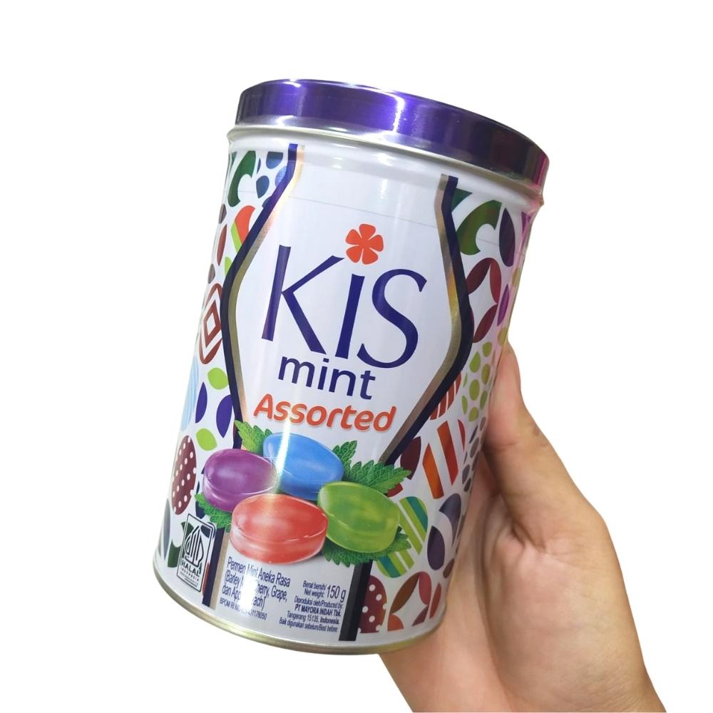 Jual kis mint assorted PERMEN KISS MINT kis kaleng 150g | Shopee Indonesia
