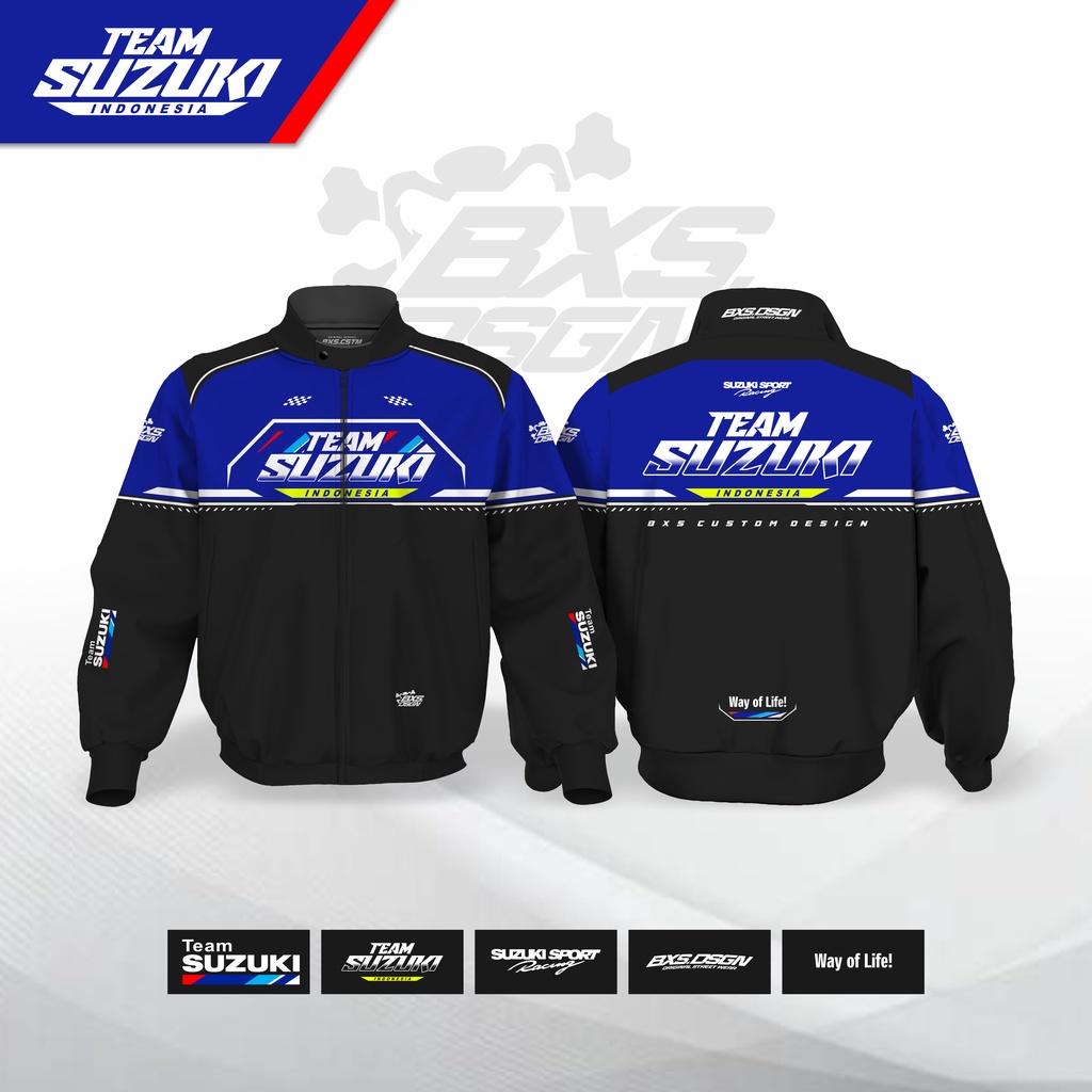 Jual JAKET TEAM SUZUKI INDONESIA JACKET WATERPROOF PREMIUM TASLAN UNTUK ...