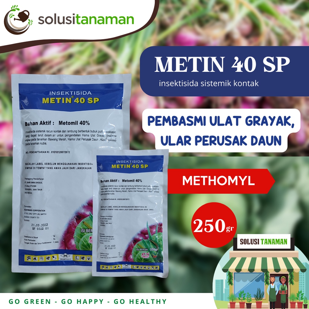 Jual Obat Hama Metin 250gr Pembasmi Hama Ulat, Tungau, Kutu Putih, Kutu ...
